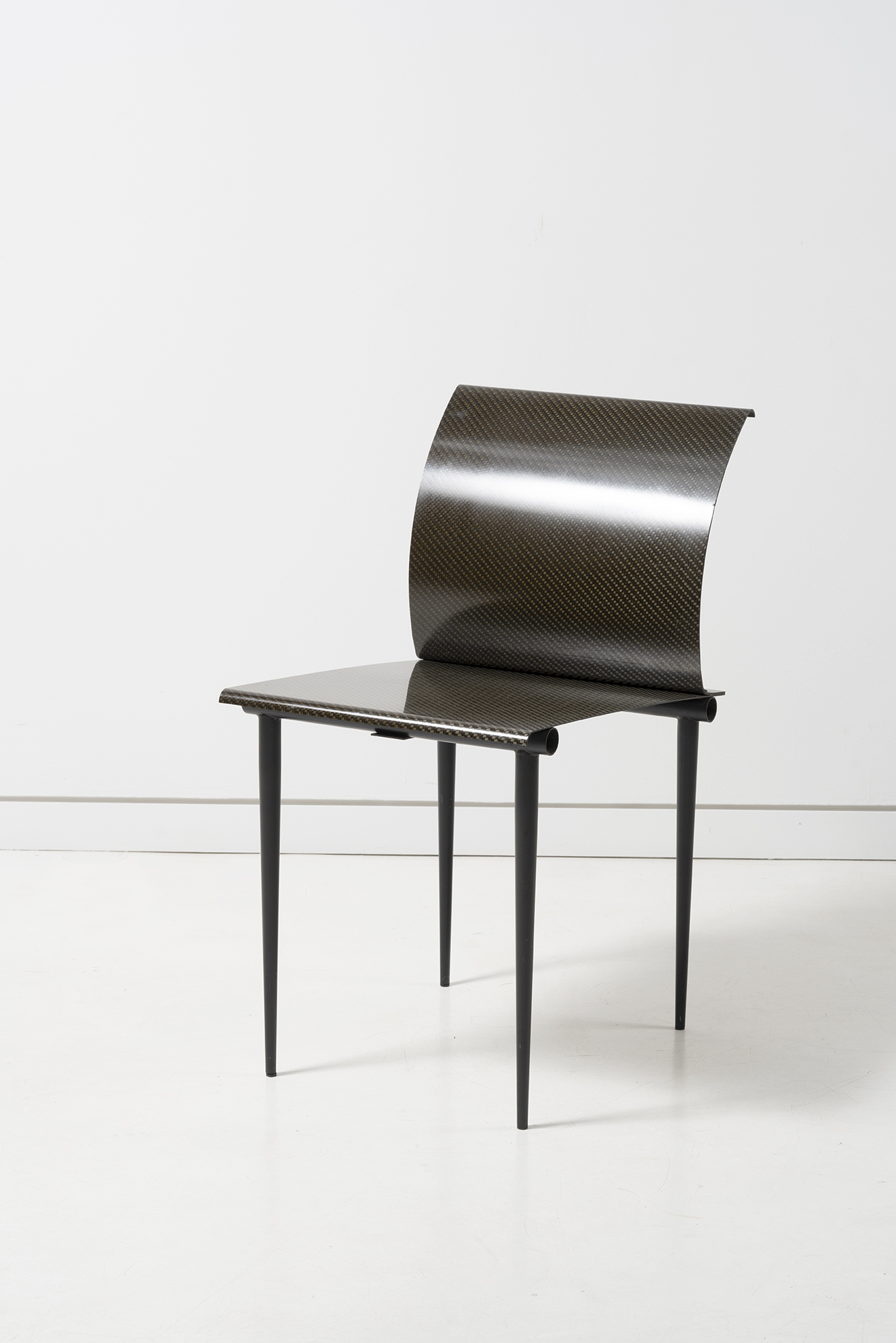 Chaise "Carbone", collection "PI", 1983-1985 - Martin Szekely