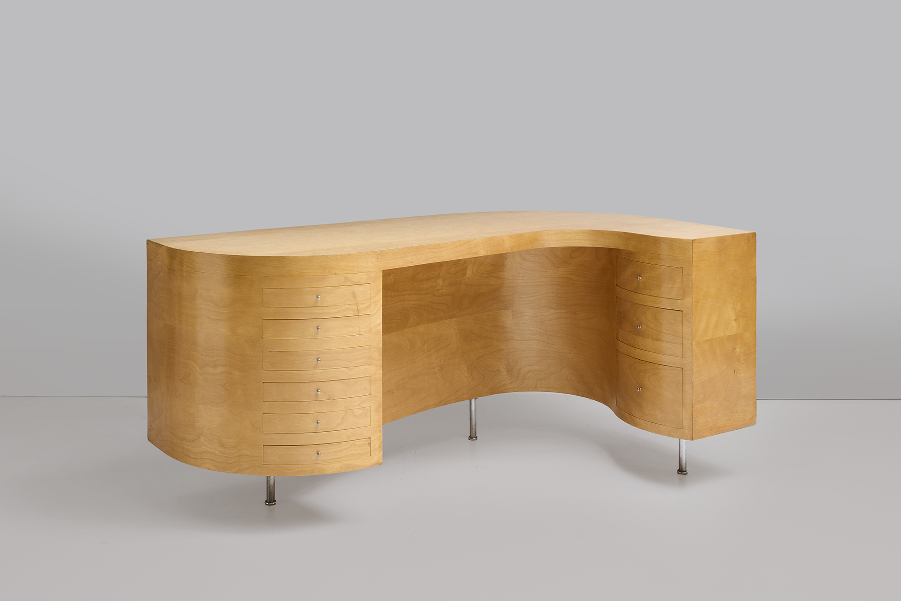 “Plywood” desk, 1989 - Jasper Morrisson - Jousse entreprise