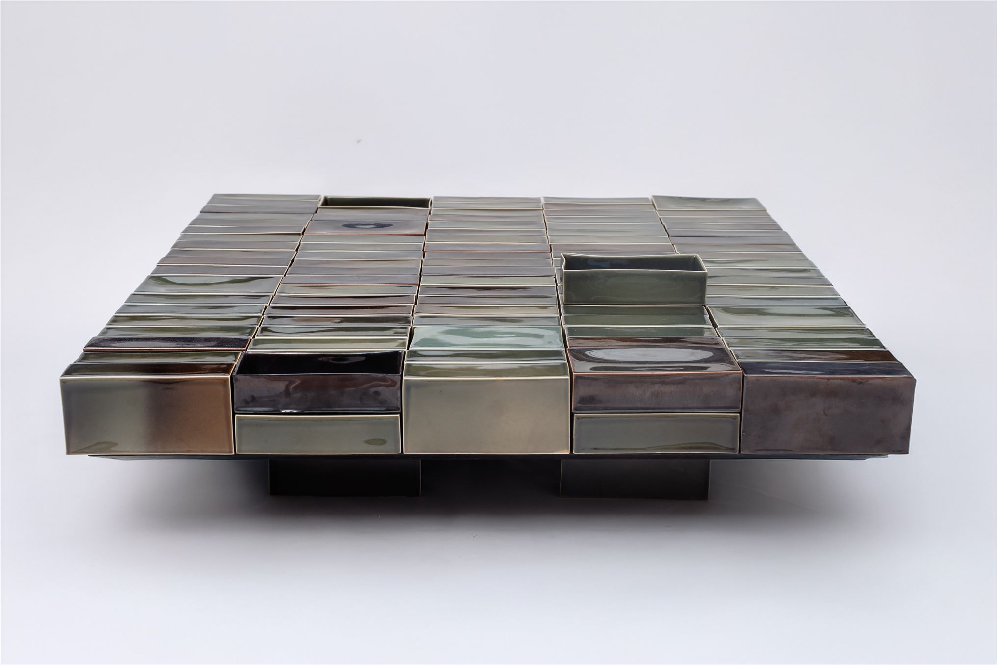 Table basse "Comme un Lego IV", 2025 - emmanuel boos